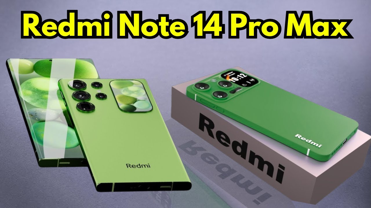Redmi Note 14 Pro Max – Dual Displays, 7100mAh Battery, and More! - YouTube