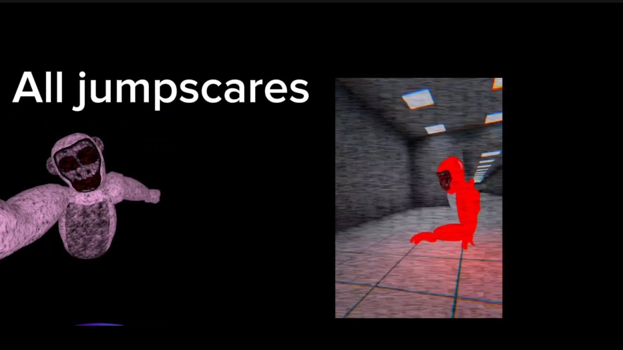 Monkey buds vr all jumpscares - YouTube