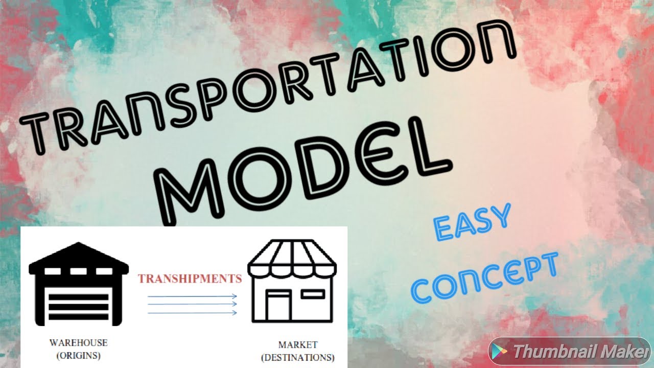 LINEAR PROGRAMMING TRANSPORTATION MODEL PART 1 YouTube linear-programming-transportation-model-part-1-youtube