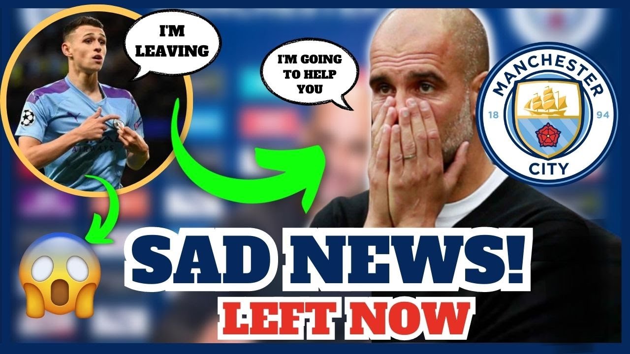 🚑😮IT HAPPENED NOW! PEP GUARDIOLA IS SAD | Manchester City NEWS TODAY ...
