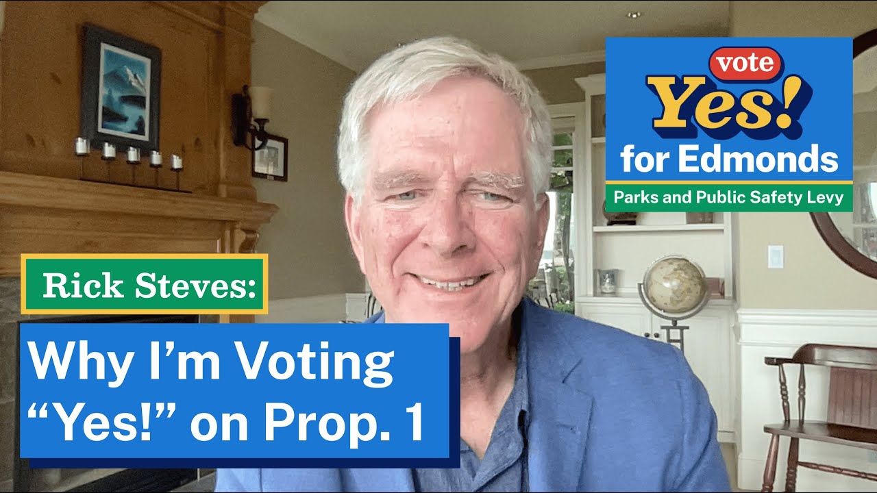 Rick Steves endorses Edmonds Prop. 1 - YouTube