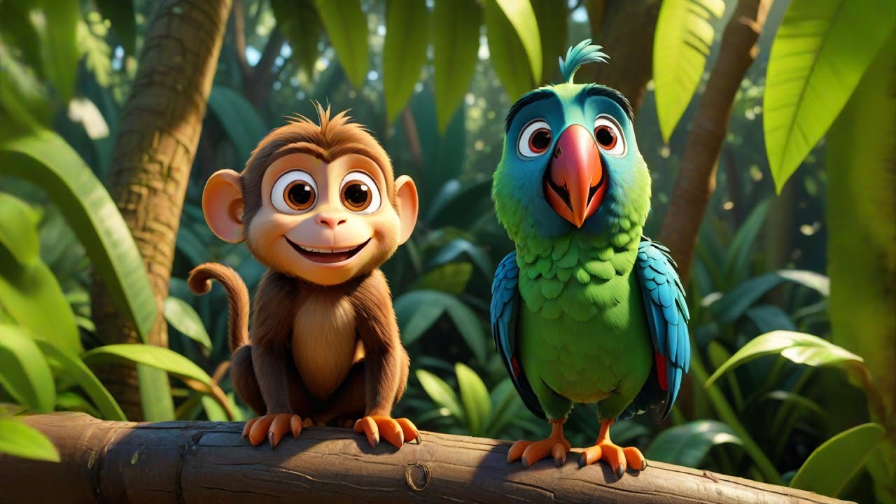 Count the Bananas on the Tree | Kids Songs and Nursery Rhymes | Baby ...