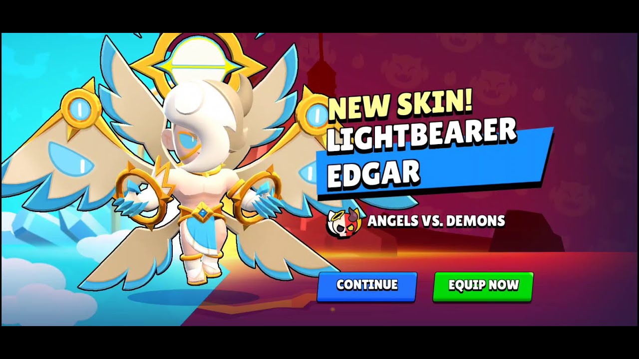 LIGHTBEARER EDGAR (Brawl Stars) - YouTube