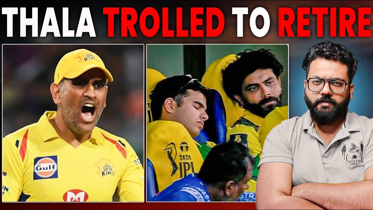 MS Dhoni Should Retire Unprecedented Trolling CSK After Slow Knock MS ...