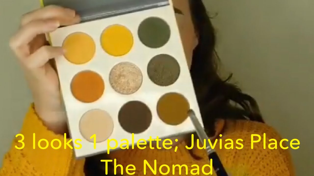 3 looks with 1 palette using the Juvias Place The Nomad palette - YouTube