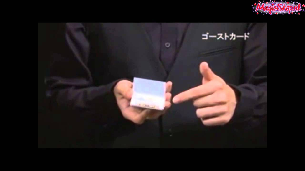 Ghost Card - Tenyo 2014 | Magicshop.nl - YouTube