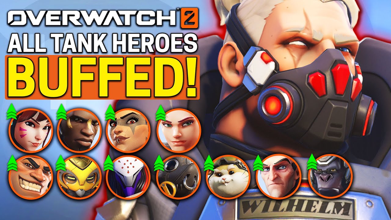 Overwatch 2 EVERY Tank BUFFED! Mid-Season 10 Patch! - YouTube
