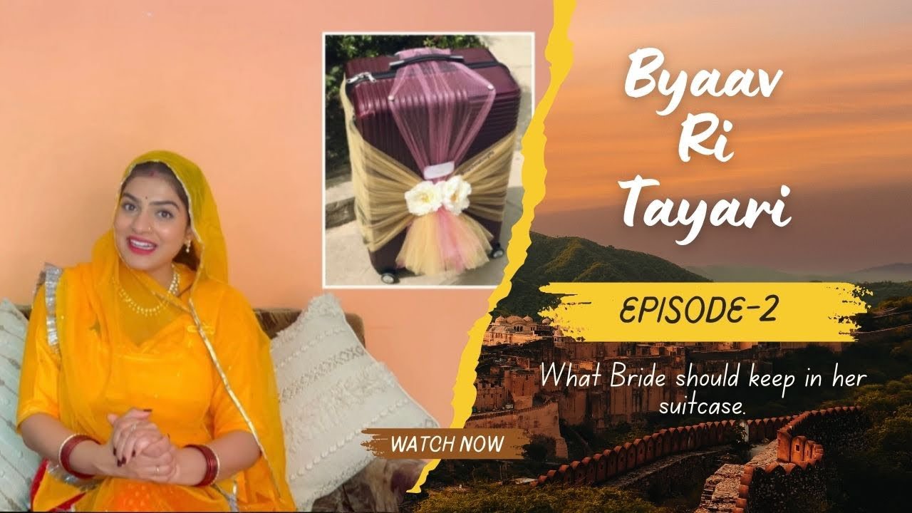 Bride's Suitcase Essentials: What to Pack for Your Wedding Day! - YouTube