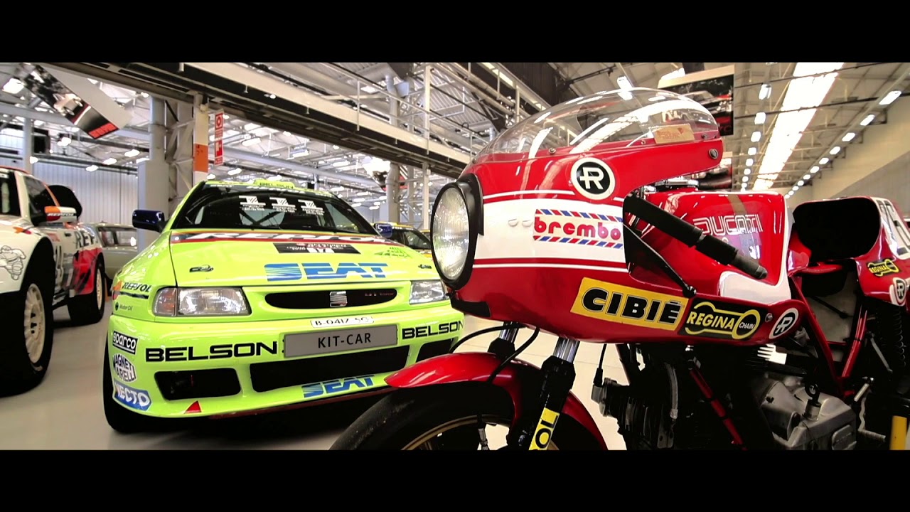 SEAT MUSEUM BARCELONA AND DUCATI - YouTube