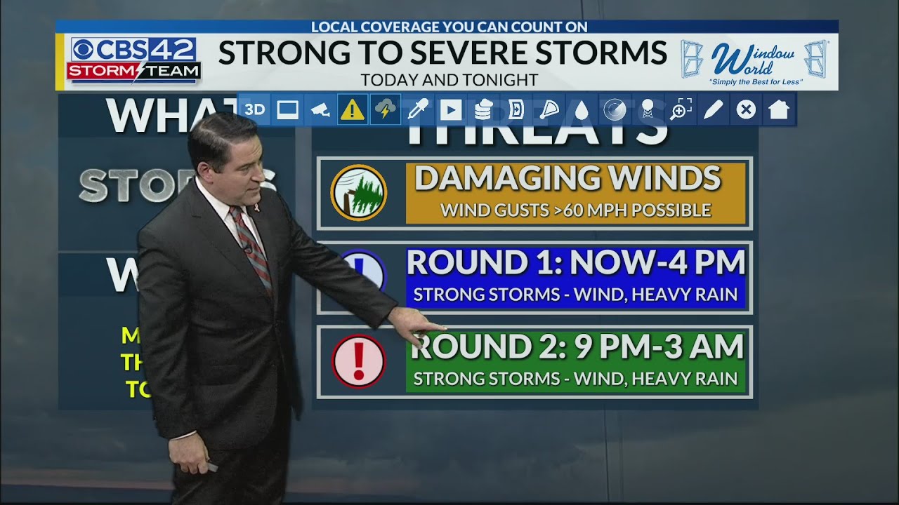 CBS 42 News @ Noon Weather | 10/12/22 - YouTube