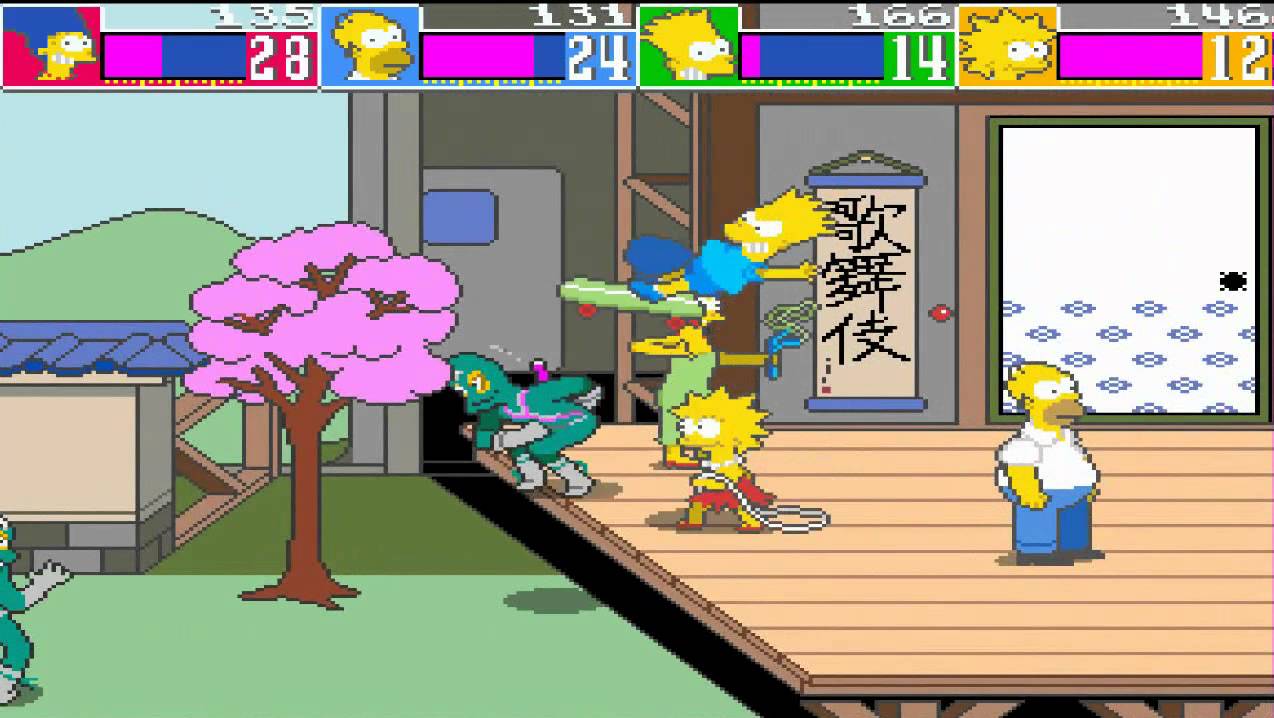 The Simpsons Arcade - Part 2 (Gameplay and Commentary) - YouTube