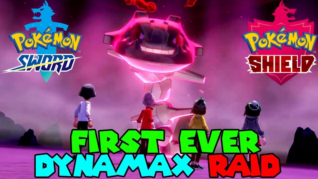 POKEMON SWORD & SHIELD - FIRST EVER MAX RAID BATTLE - DYNAMAX POKEMON ...