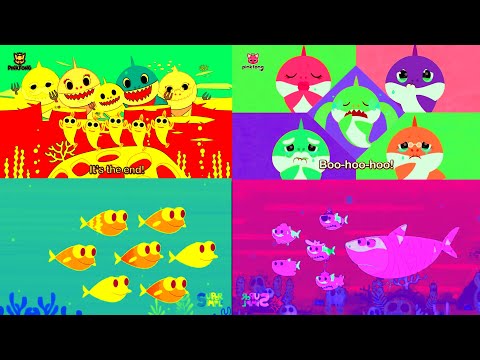 Baby shark Let's Go Hunt,Happy Happy,bye bye Effects super simple songs ...
