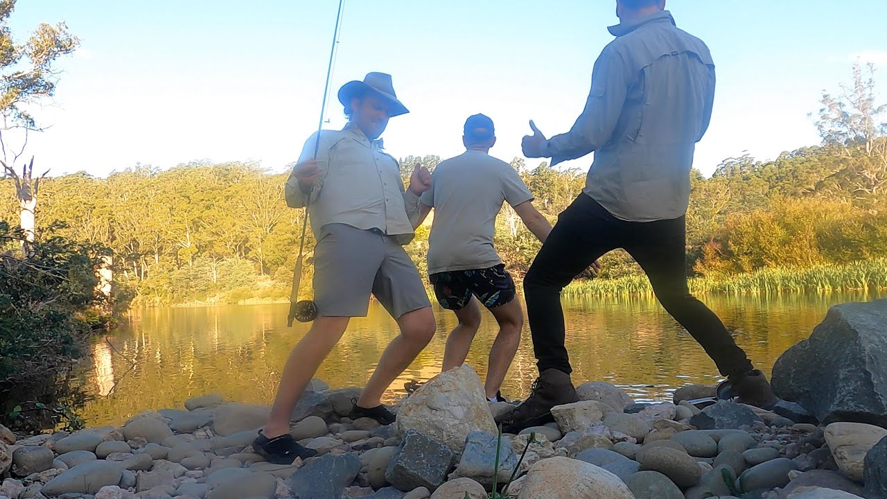 Fly fishing adventure with the brothers, Catch & cook river trout ...