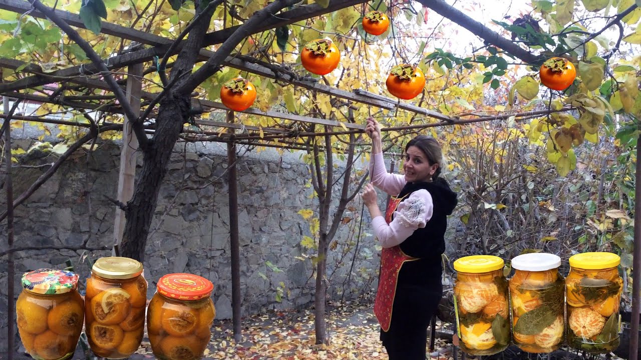 Decoration of our tables \Very tasty Tangerine jam\ Tangerine Pickle ...