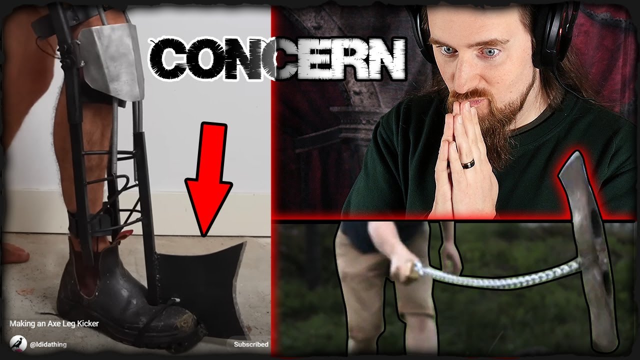 Why do People do Such Weird Things with Axes...? - YouTube