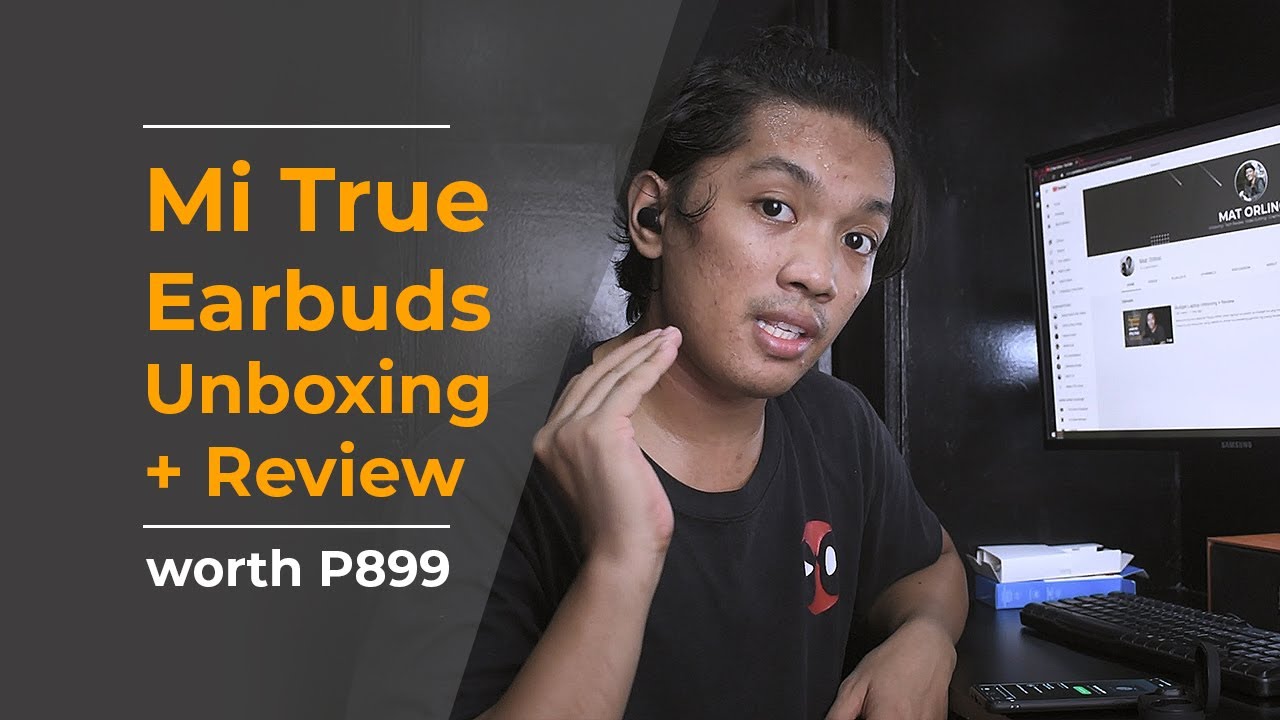 Xiaomi Mi True Wireless Earbuds Basic Unboxing + Quick Review - YouTube