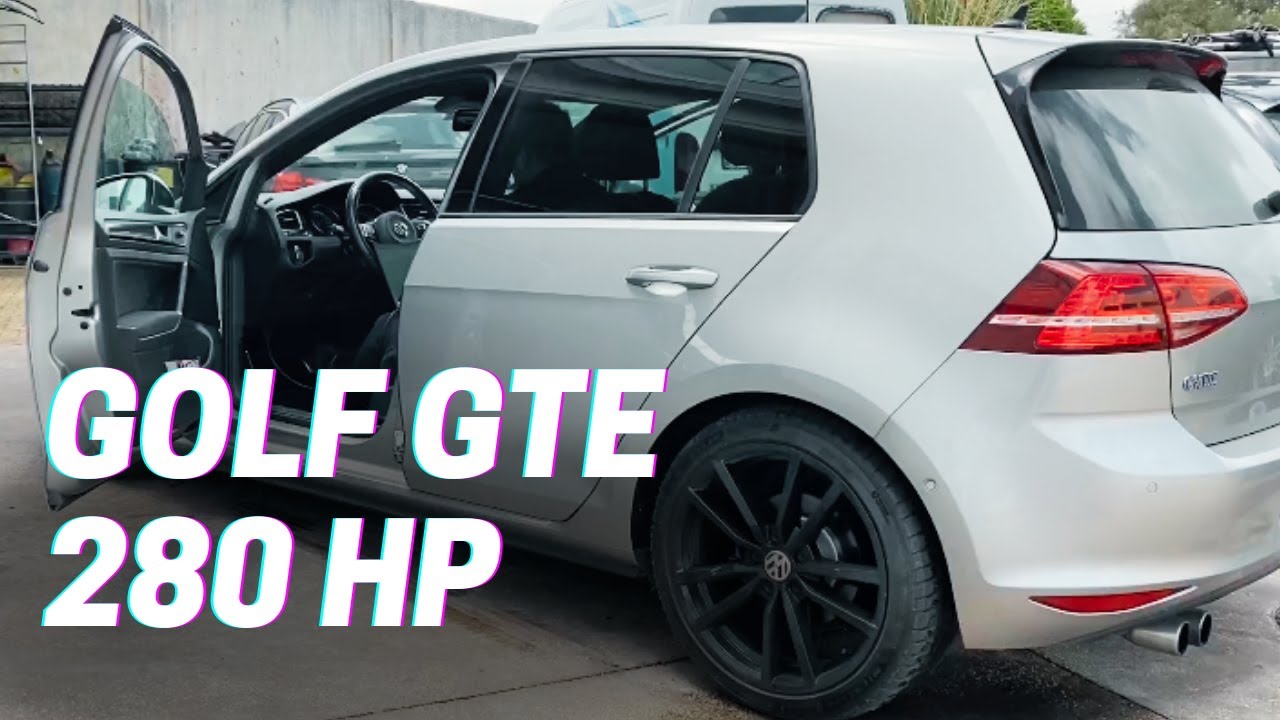 VW Golf GTE MK7 Reprogramado (remap) na NGP Performance Portugal - YouTube