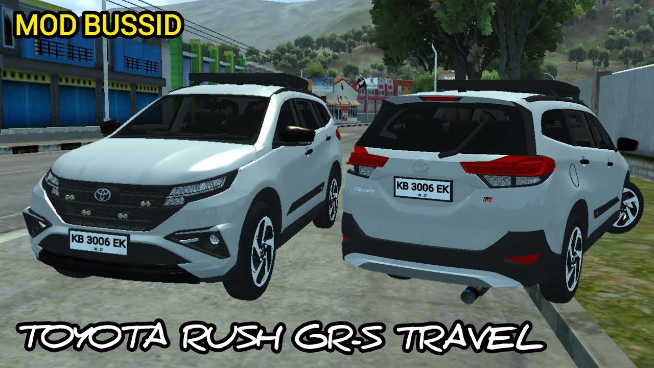 MOD BUSSID TOYOTA RUSH GR-S TRAVEL - Bus Simulator Indonesia - YouTube