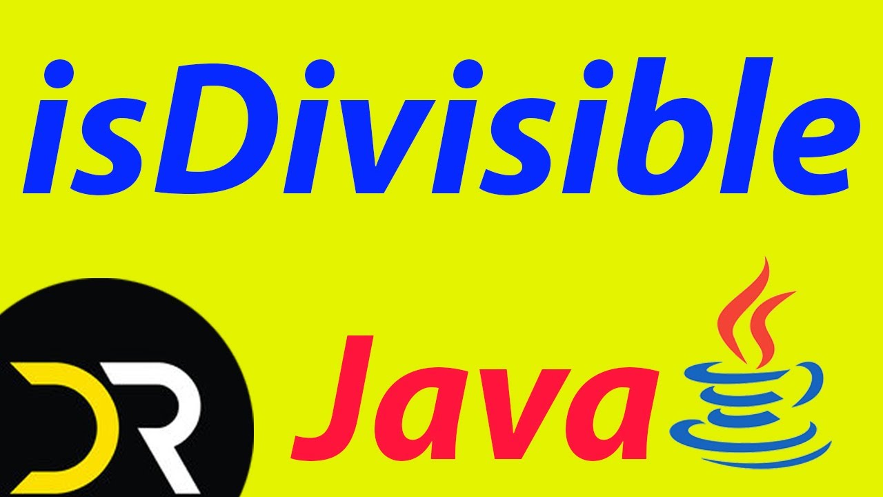 isDivisible if all the numbers in the array are devisible by divisor ...