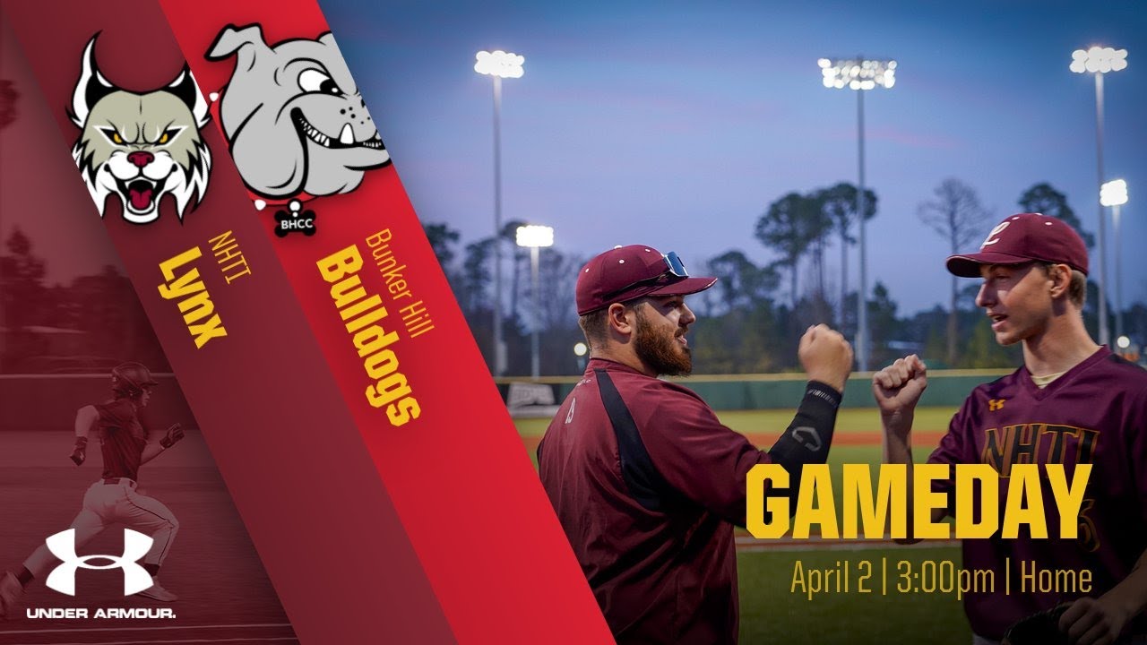 Baseball | NHTI Lynx vs Bunker Hill CC Bulldogs | Men's College ...