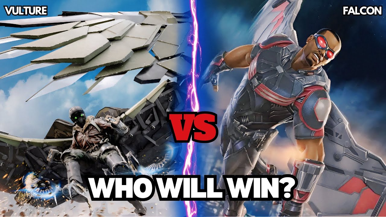 Vulture vs Falcon: Who Will Win in Marvel Cinematic Universe? #Vulture ...