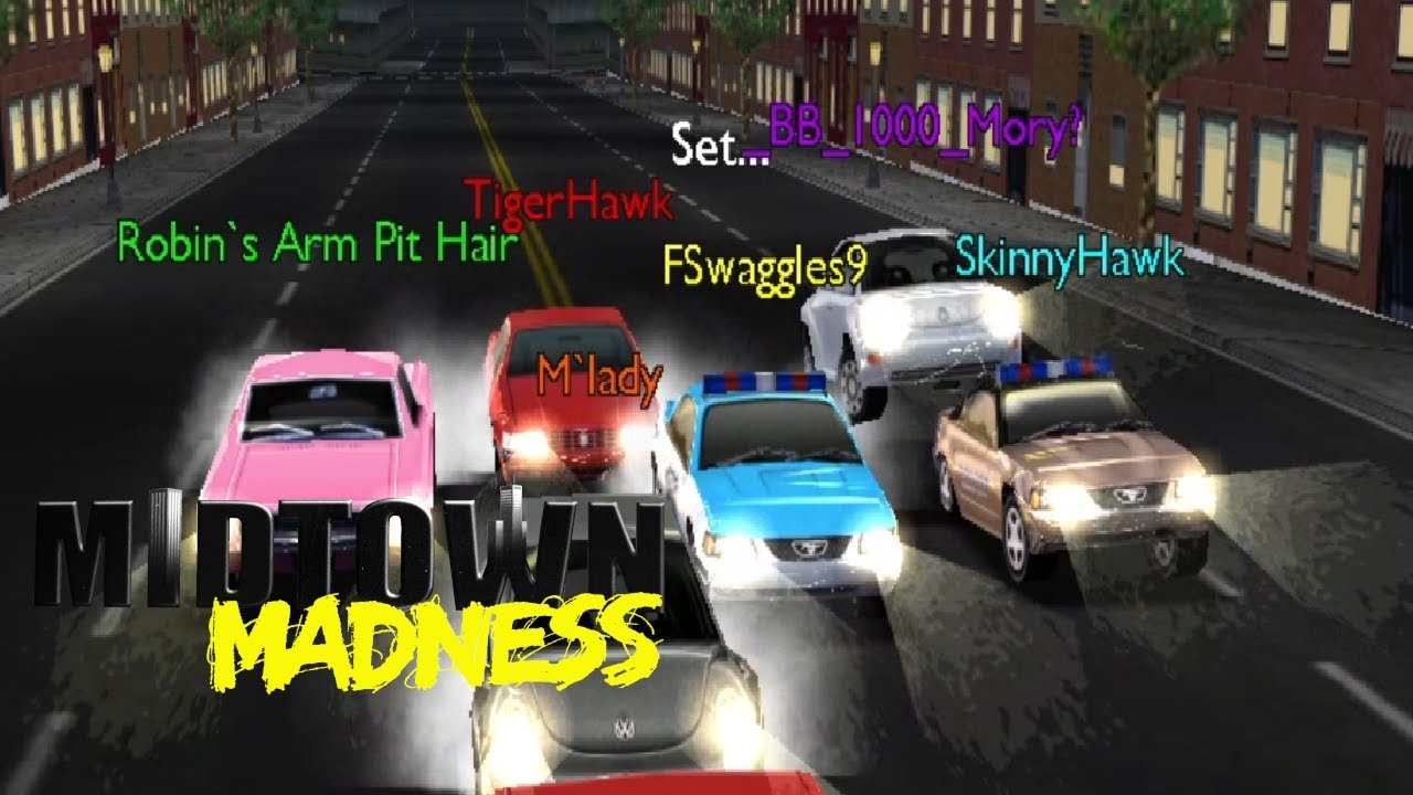 Midtown Madness 1 #75 Cops & Beetles & Caddies - YouTube