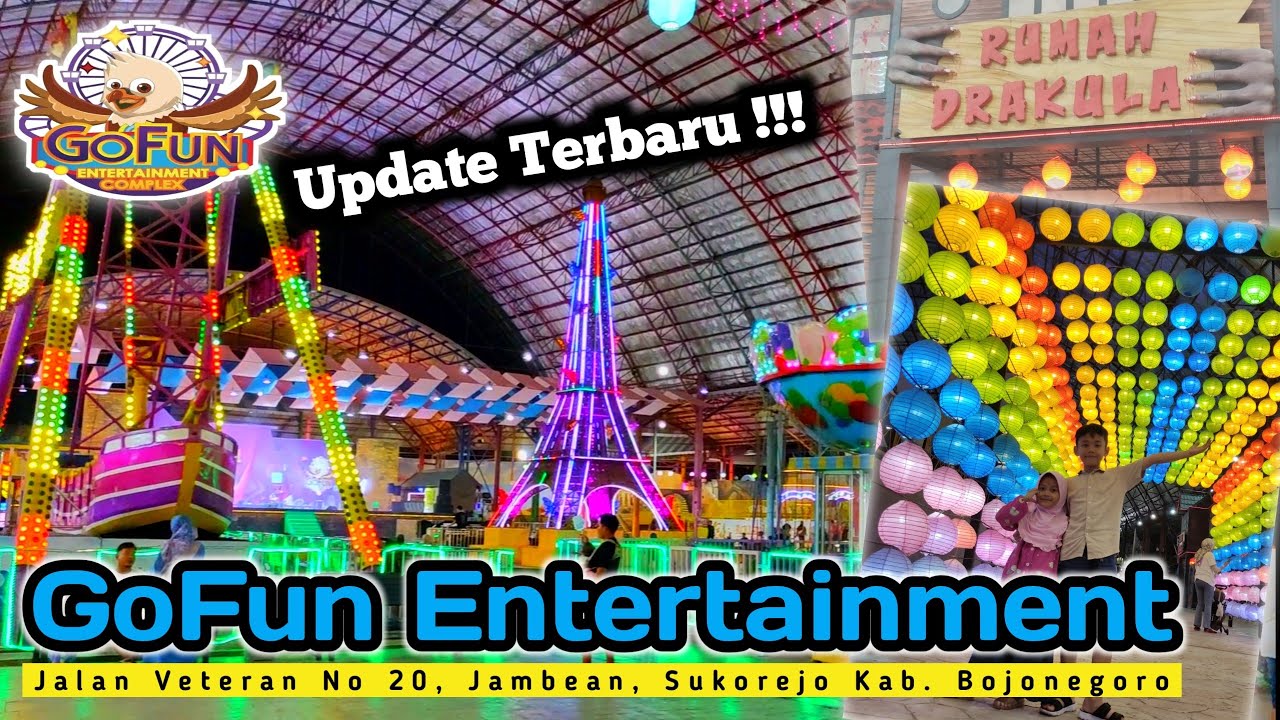 gofun bojonegoro terbaru || review update gofun themepark || WISATA BOJONEGORO - YouTube