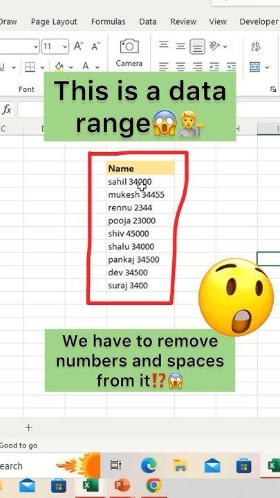 In Excel, you can remove numbers and spaces from a data range! 😱🧙‍♂️ |BPA | BPA Educators - YouTube
