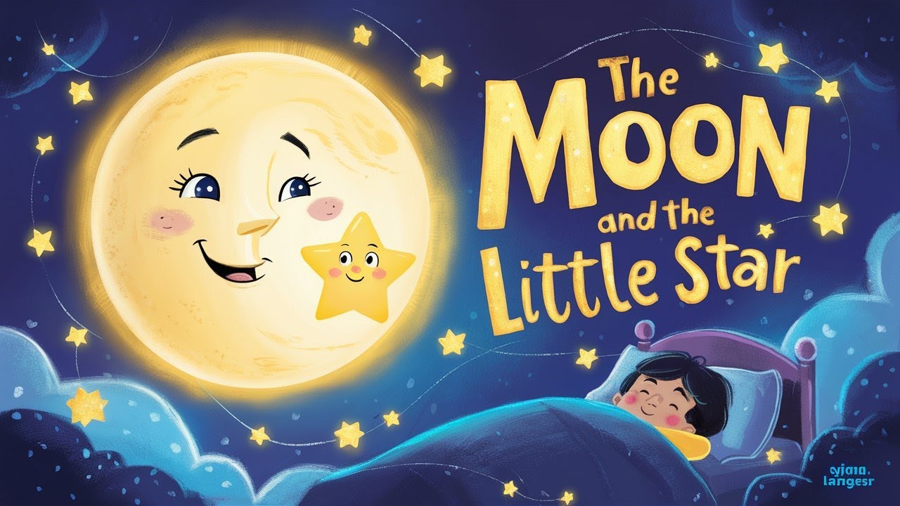 The Moon and the Little Star | A Magical Bedtime Story for Kids ...