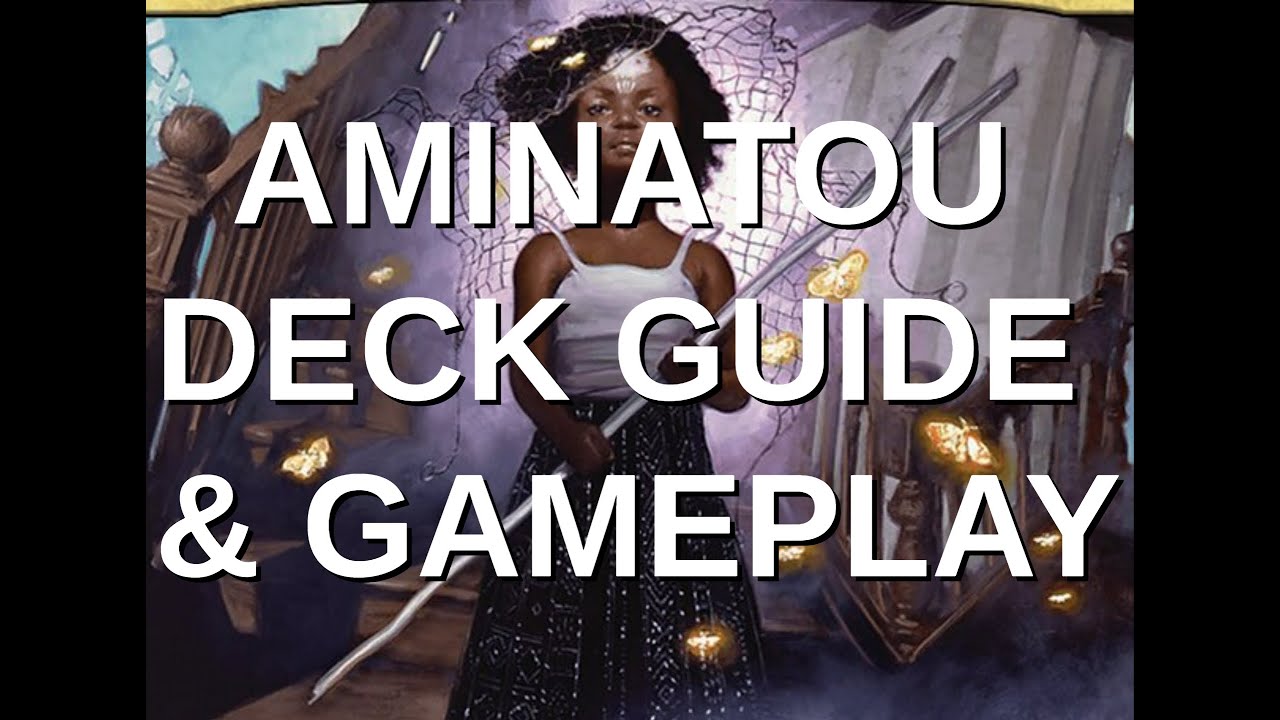 DUSKMOURN AMINATOU GAMEPLAY Deck Guide & Primer EDH Precon Veil Piercer ...
