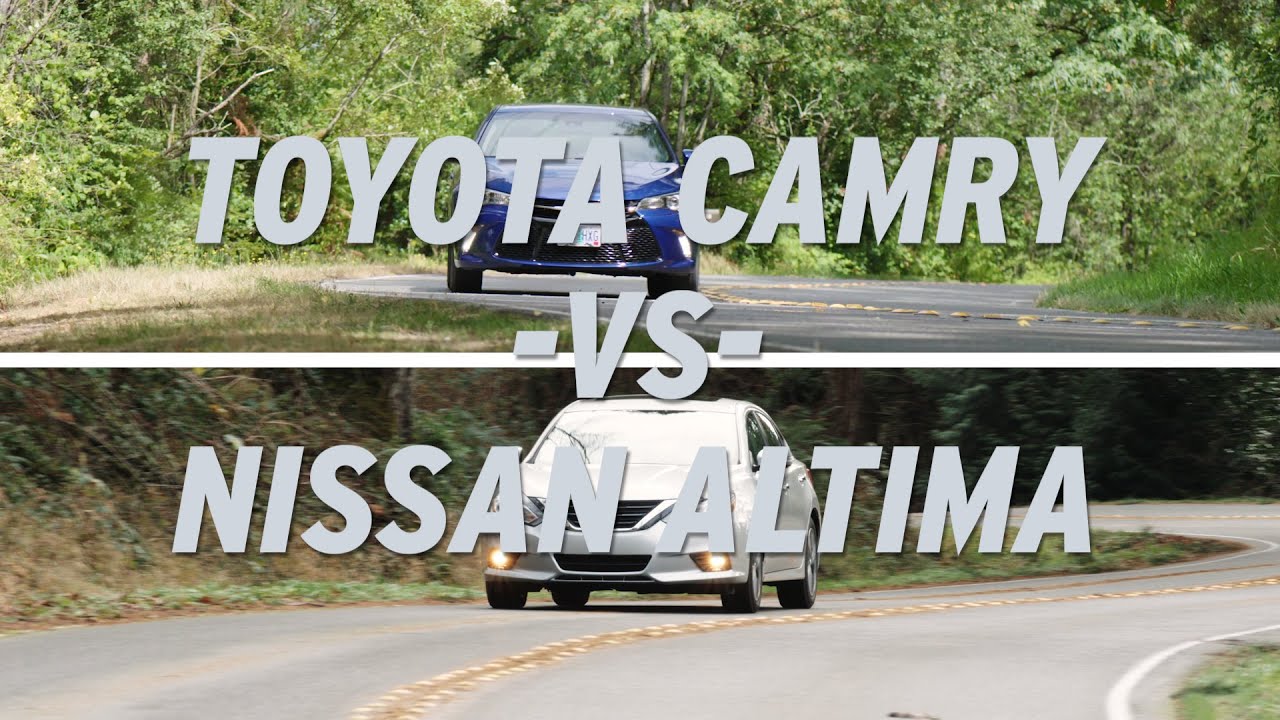 Toyota Camry vs Nissan Altima - AutoNation - YouTube