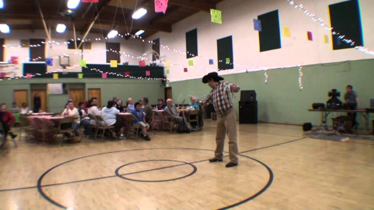 # 2 Mexican Cowboy does Rope Tricks 5-7-2011 - YouTube