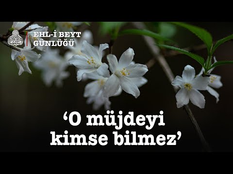 Ehlibeyt Günlüğü: ‘O müjdeyi kimse bilmez’
