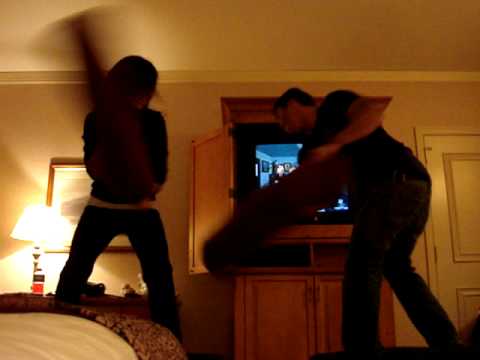 Giant Q-Tip Fight - YouTube