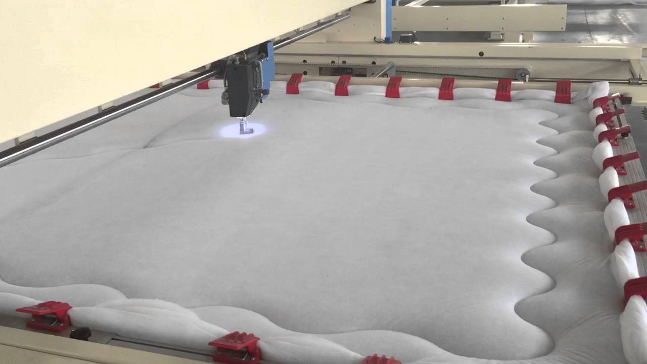 Computerized Quilting Machine/Automatic Quilting Machine - YouTube