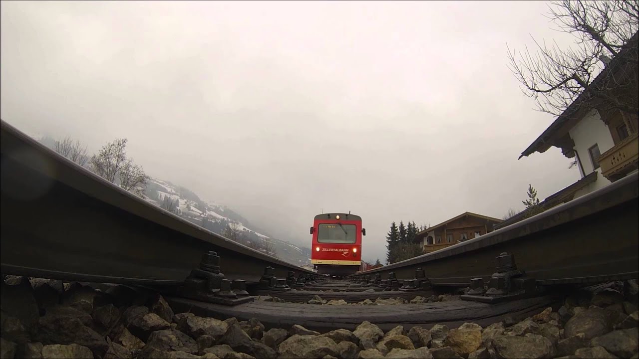 GoPro Under Train! - Zillertal, Austria - YouTube