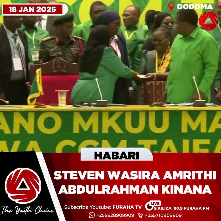 #BREAKING: RAIS SAMIA AMTANGAZA MZEE STEVEN WASIRA KUWA MAKAMU ...