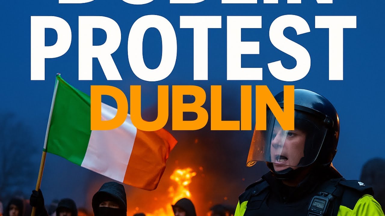 DUBLIN ERUPTS : VIOLENCE AT ASYLUM CENTRE Dublin #dublinprotest #asylum ...