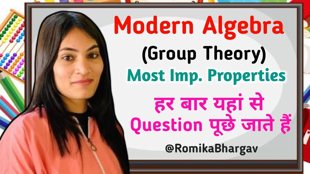 DSSSB TGT MATHS 2024 | Modern Algebra most Important Results ...