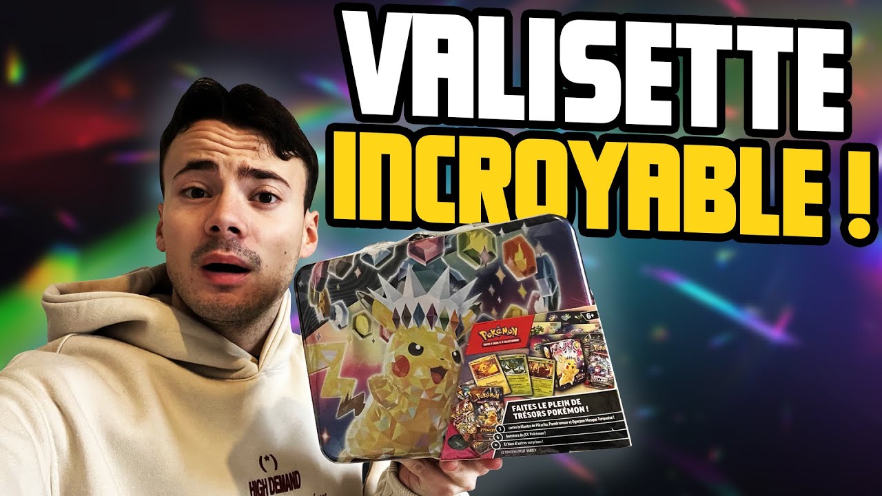 OUVERTURE DE LA NOUVELLE VALISETTE PIKACHU ! UN SUPER ITEM - YouTube
