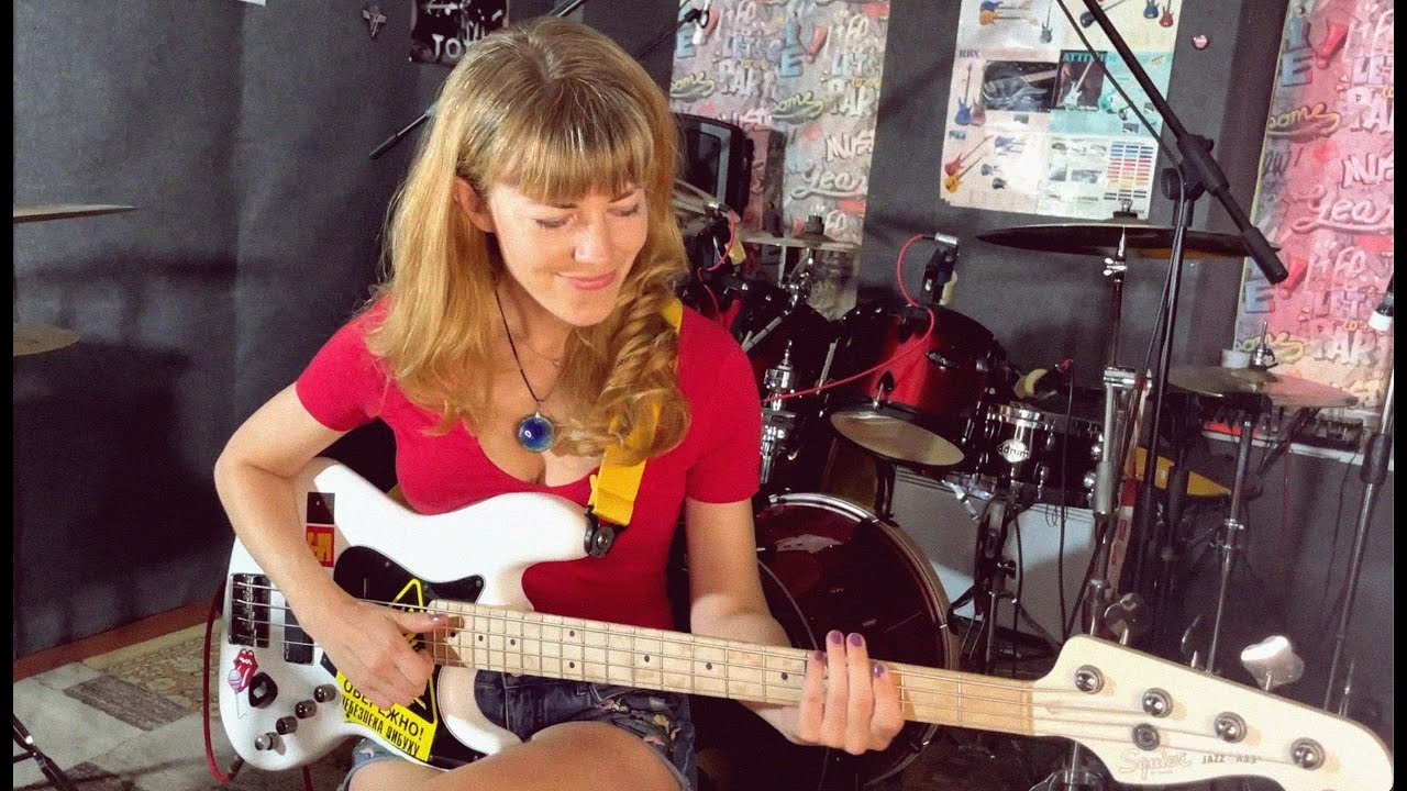 Time Gallery - The Promise (bass cover by Kate Leschenko) - YouTube