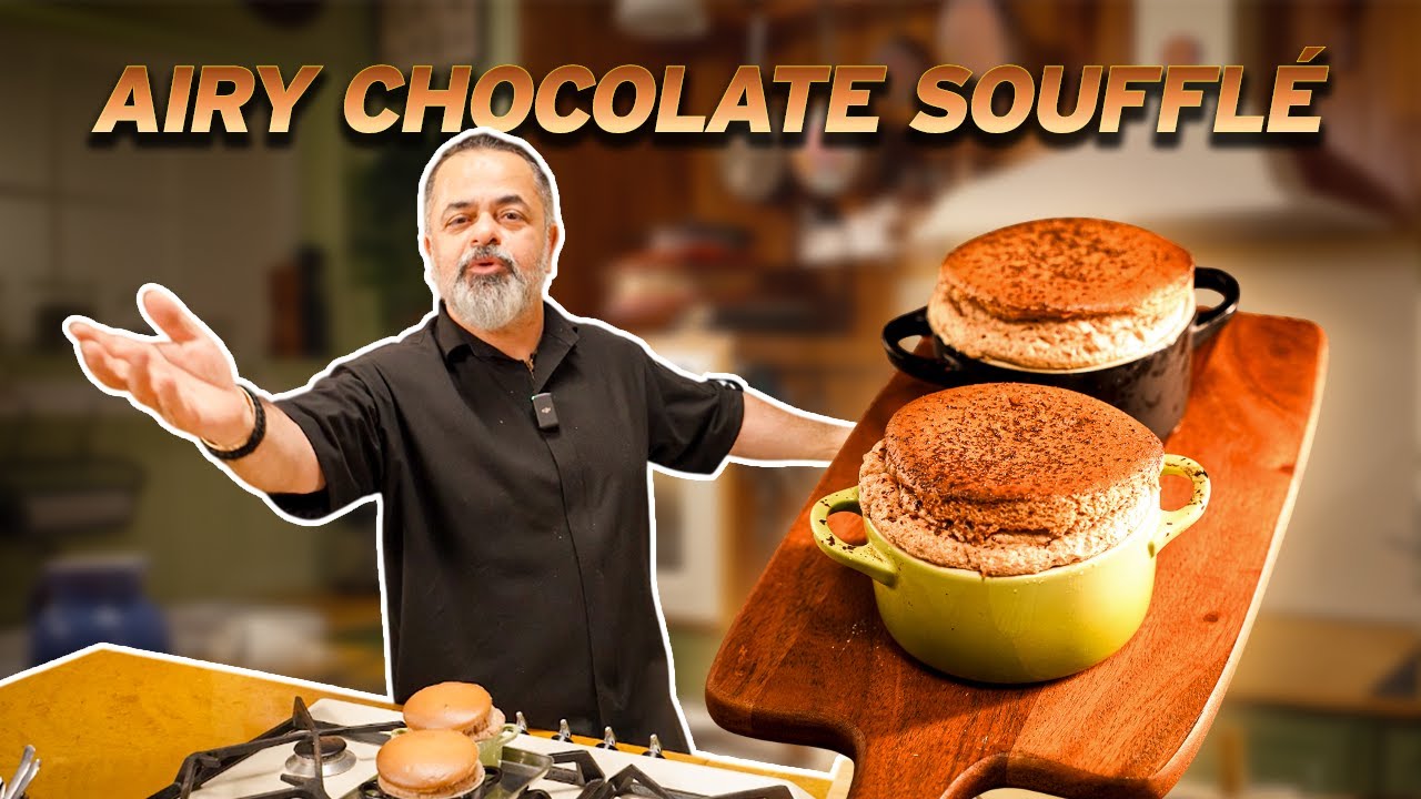 Only 5 Steps to a Perfect, Airy Chocolate Soufflé! - YouTube