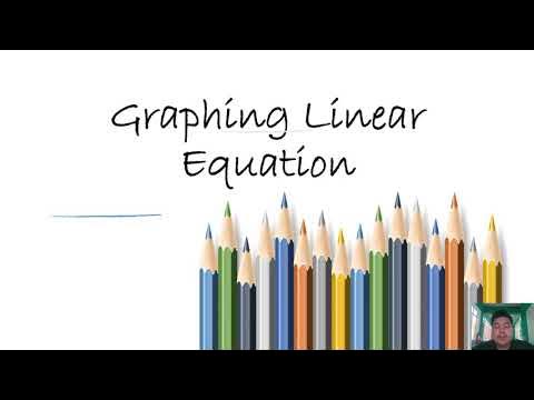 Graphing Linear Equation - YouTube
