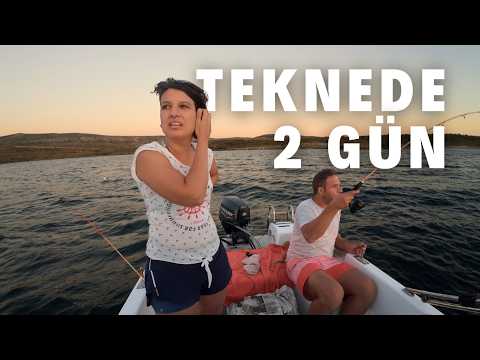 Denizde 48 Saat: Küçük Kamaralı Teknemizde Kalamar ve Balık Avı