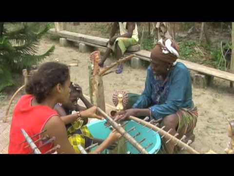 Fang Bwiti Harp Washing Ceremony --ibogalife - YouTube