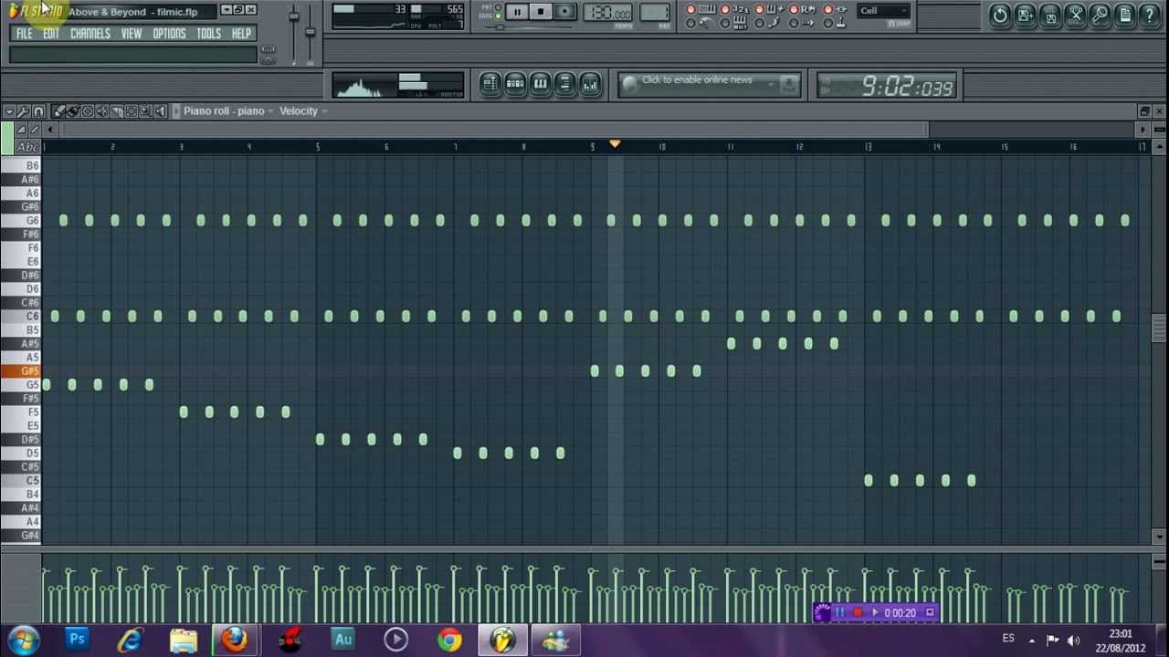 Above & Beyond - filmic ( fl studio cover ) - YouTube