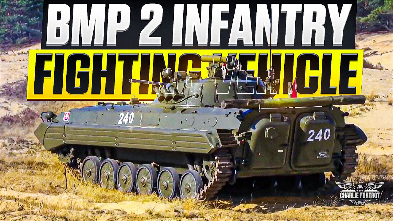 BMP 2 Infantry Fighting Vehicle 30mm Cannon Live Fire - YouTube