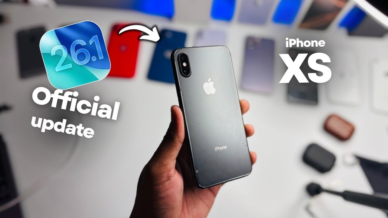 Install iOS 26 on iPhone XS| How to update iPhone XS on iOS 26 - YouTube