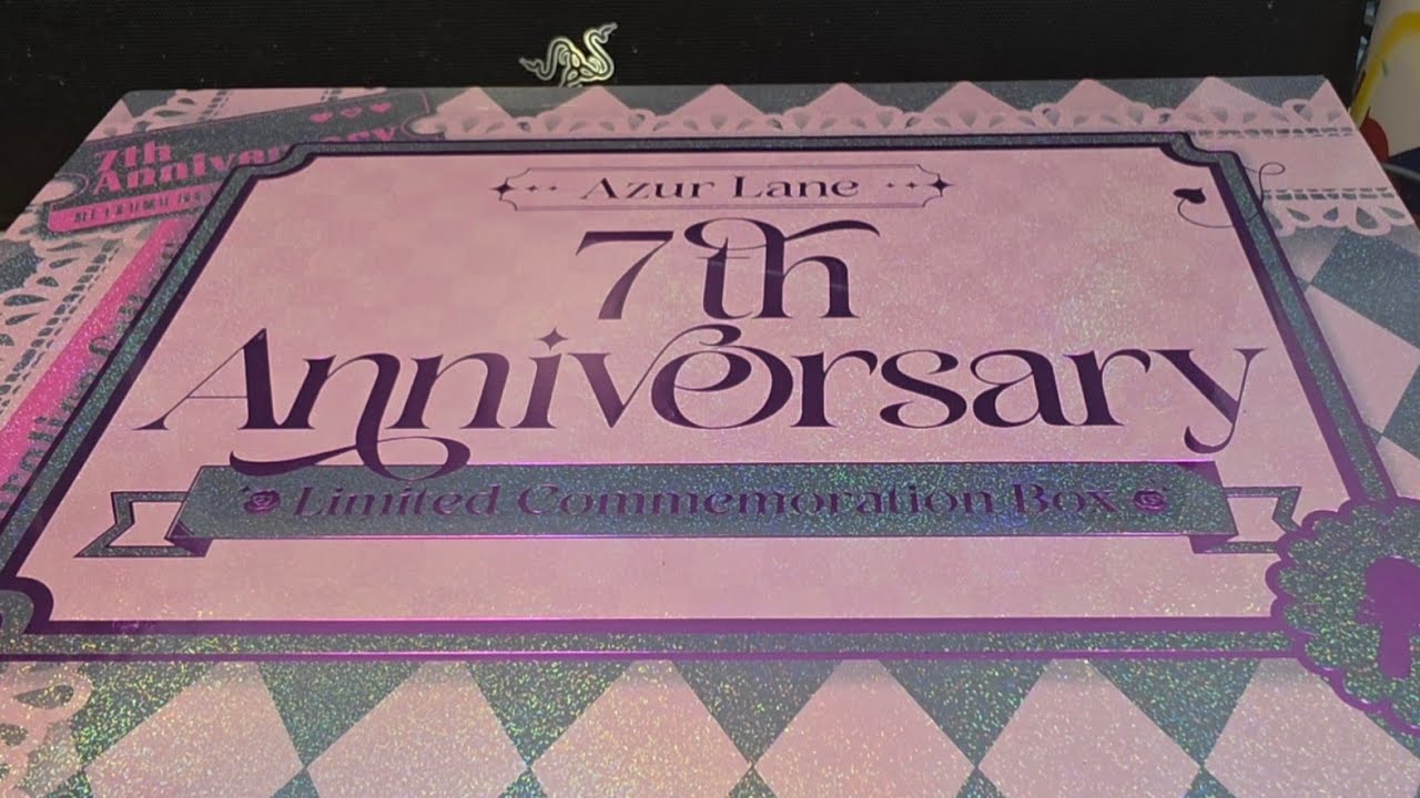 [AL] Azur Lane 7th Anniversary Limited Commemoration Box - YouTube